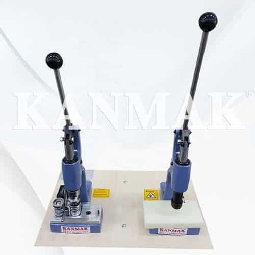 Düğme Kaplama Makinası Manuel KM 7000 Kanmak Makina Üretimi Yapar