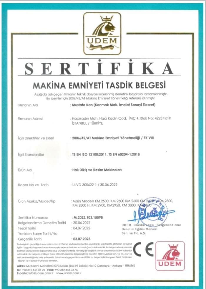 Hakkımızda - Kanmak Makina